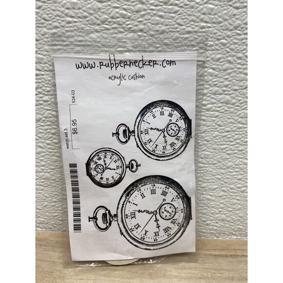 Rubbernecker | Design | Rubbernecker Watch Set Rubber Stamp New | Poshmark